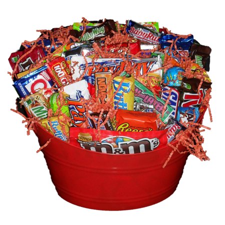 All Candy Gift Basket Chocolate Candy Bars Same Day Delivery $49.99